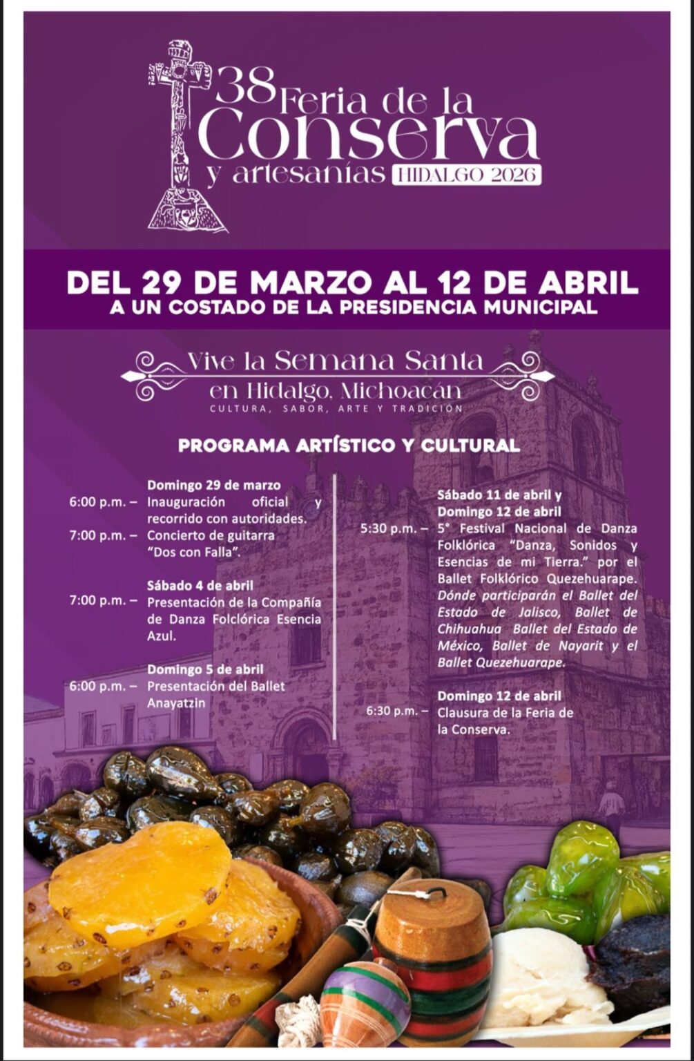 Feria de la Conserva en Ciudad Hidalgo espera a 20 mil visitantes ...